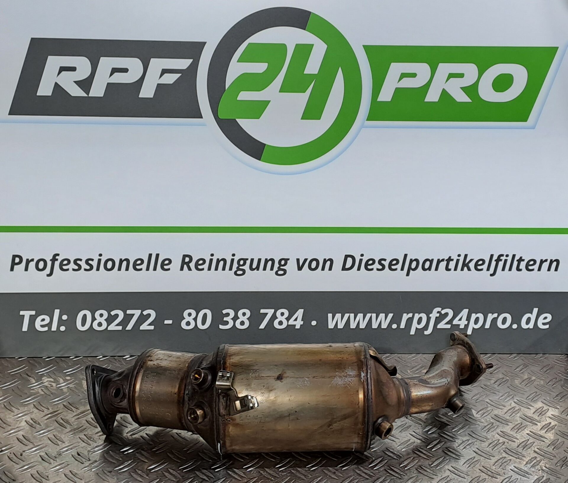 Audi DPF Dieselpartikelfilter Reinigung im CO₂ Kälteverfahren